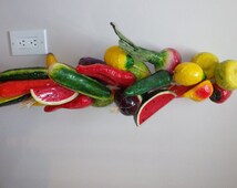 Popular items for paper mache fruit on Etsy