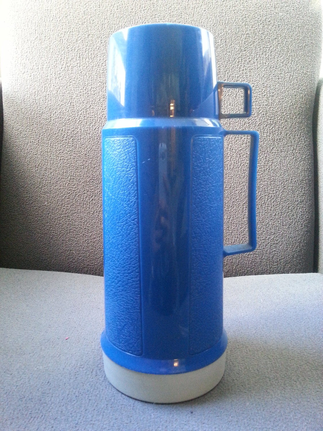 Vintage Bright Blue Thermos – Haute Juice
