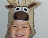 Items similar to Sven inspired reindeer hat frozen Halloween costume ...