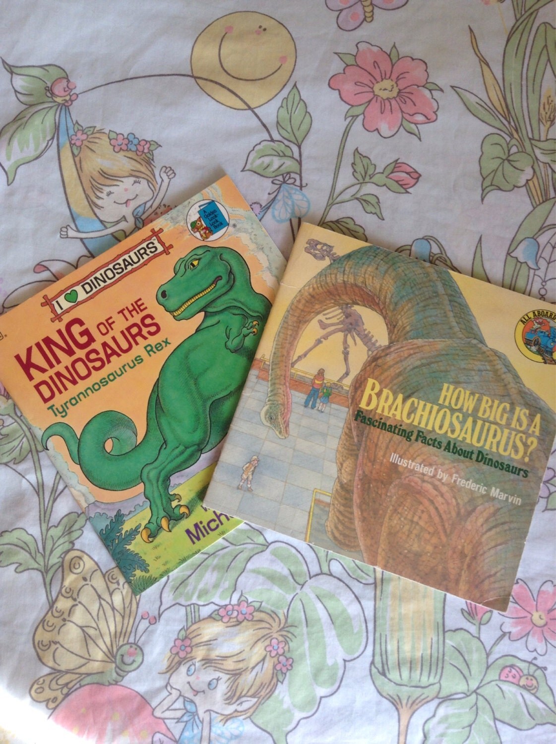 Vintage 80's Dinosaur Books by twinkletotsVintage on Etsy