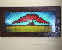 Popular items for oak tree painting on Etsy