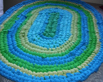 Toothbrush rag rug | Etsy