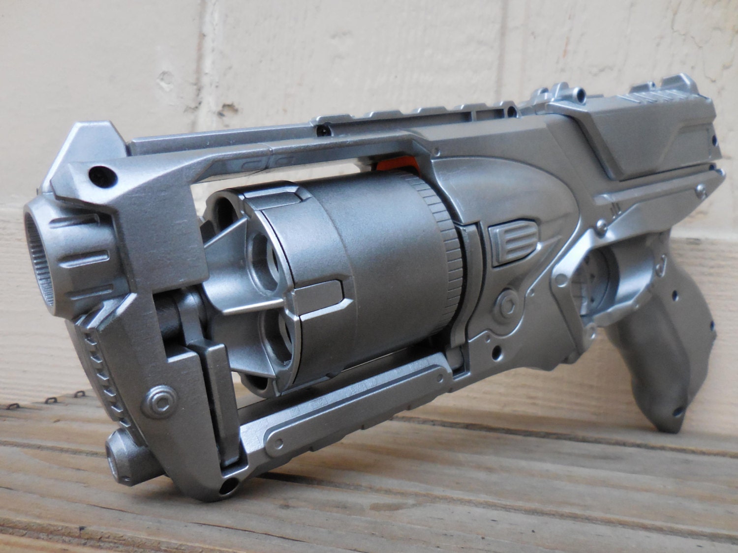 Gun Metal CHROME Nerf N-Strike Elite XD Strongarm