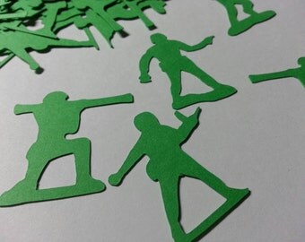 Toy Soldiers , Army Men Confetti , 50 Pieces, Boys Birthday Party ...