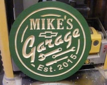 Unique garage sign related items | Etsy