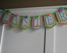 Popular items for easter banner on Etsy