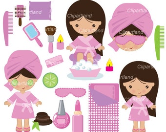 Vintage Digital Clipart Playing Dress Up 01 Printable