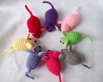 Popular items for crochet mouse toy on Etsy