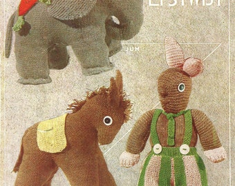 Knitted animals | Etsy