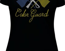 Popular items for color guard shirt on Etsy