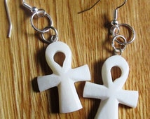 Popular items for ankh earrings on Etsy