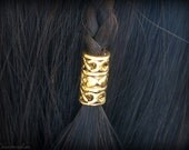 Accessoire de cheveux perle ori KIT NANIEN barbe/cheveux perle Tolkien LOTR Hobbit nains barbe