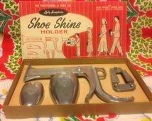 Popular items for shoe shine holder on Etsy