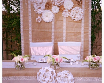 Popular items for burlap backdrop on Etsy