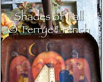 Pumpkin Head Painted by Terrye French E Pattern