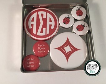 Zeta Tau Alpha Magnet Set by katiefavors on Etsy