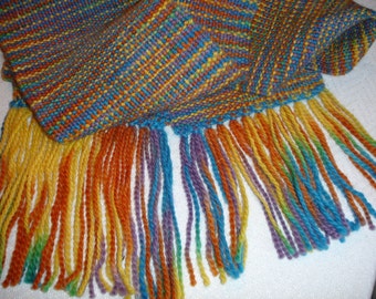 Hand woven scarf | Etsy