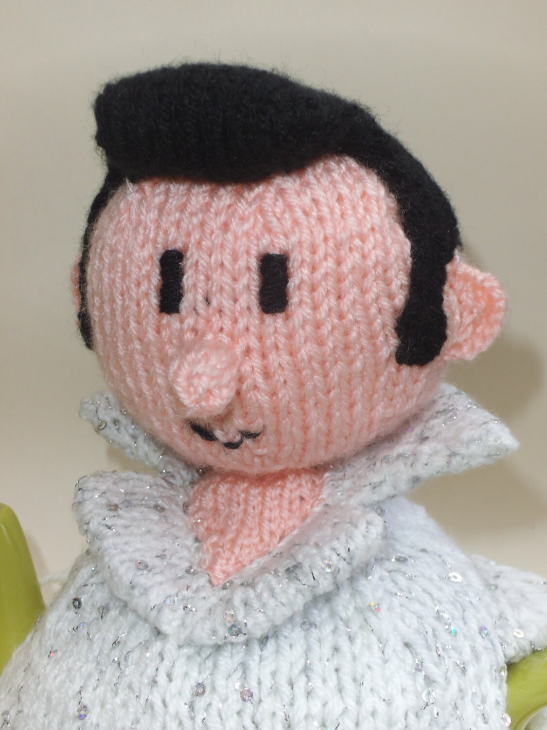 Elvis Presley Tea Cosy Knitting Pattern to Knit Your Own Elvis