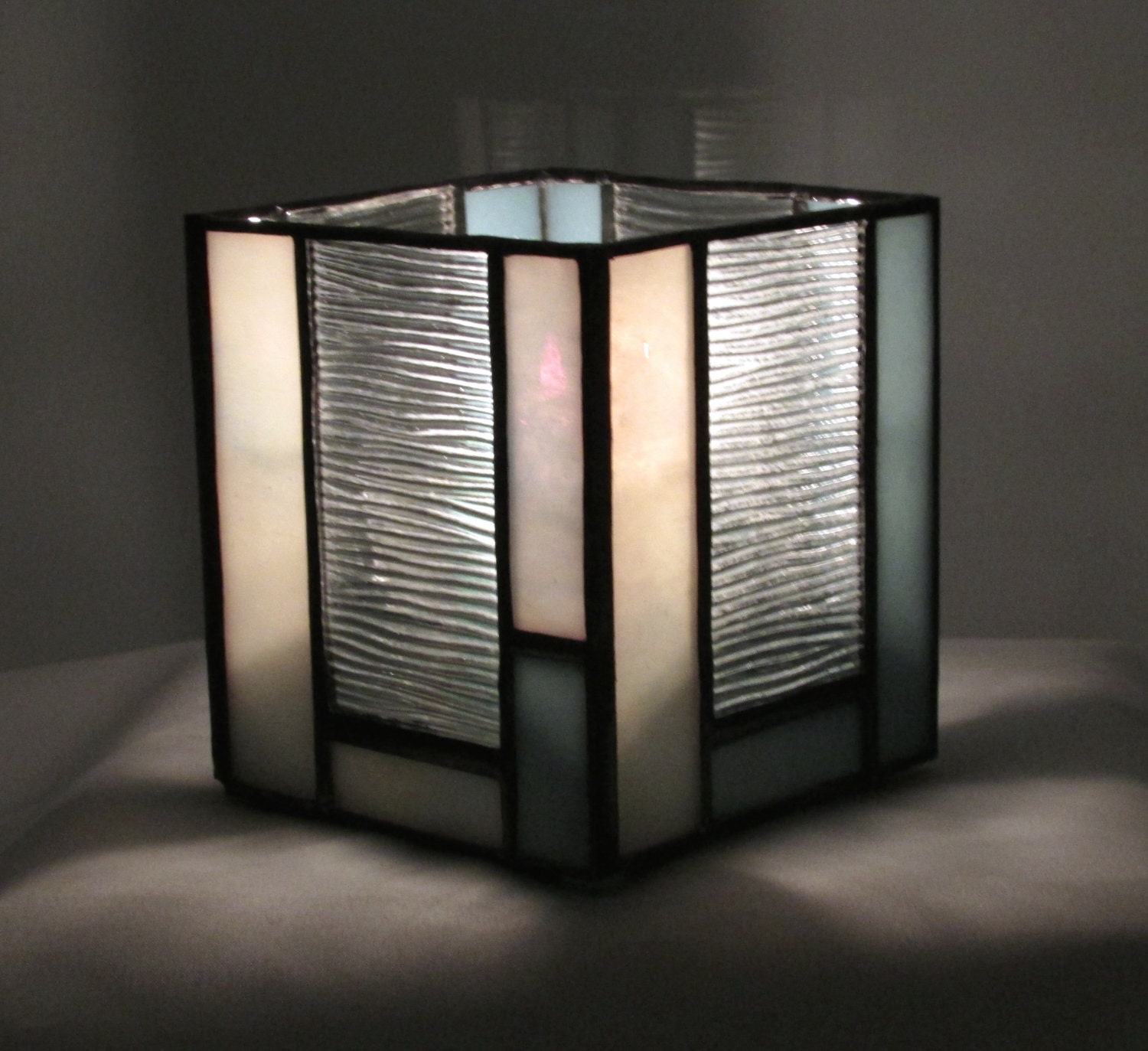 Stained Glass Candle Box