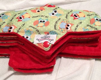 Luxurious cloth menstrual pads panty liners by PrincessFlow