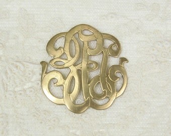 Filigree monogram | Etsy