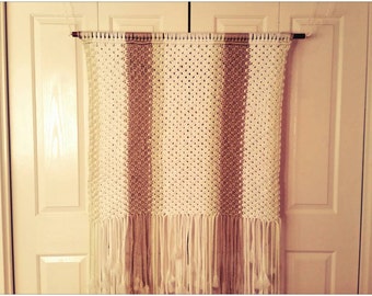 Macrame headboard | Etsy