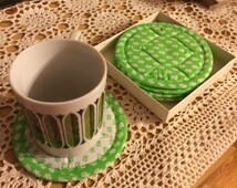 Popular items for quilted coasters on Etsy
