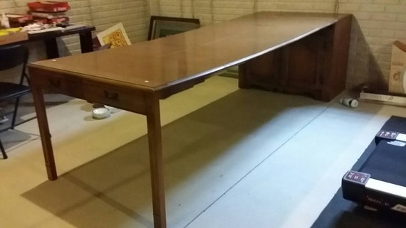 Items similar to Vintage Saginaw Expandomatic hidden dining table ...