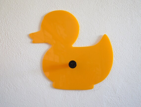 Rubber Duck Wall Hook / Coat Hook / Key Hanger by SolPixieDust