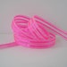 Hot Pink Ribbon Semi Sheer Pink Ribbon 5/8 inch narrow