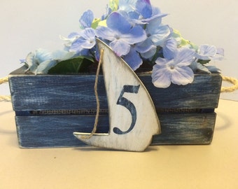 Sailboat centerpiece | Etsy