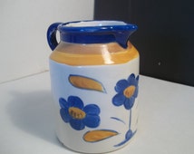 Popular items for hand painted pitcher on Etsy