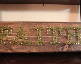 Popular items for string art signs on Etsy