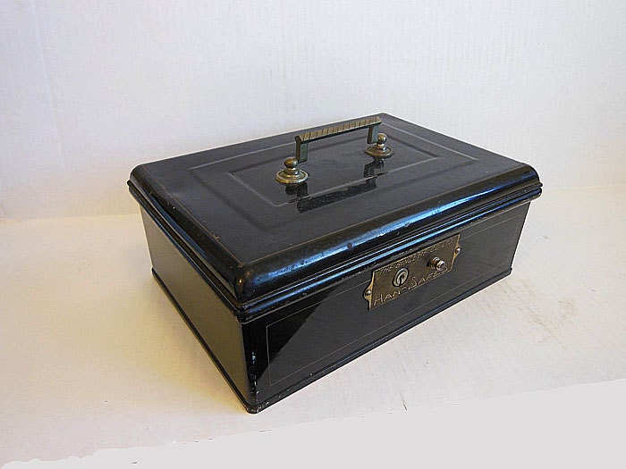 20s cash box / Fancy Vintage 1920s Metal Cash Box – Haute Juice