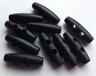 Wood toggle buttons | Etsy