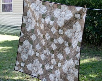 Batik quilt | Etsy