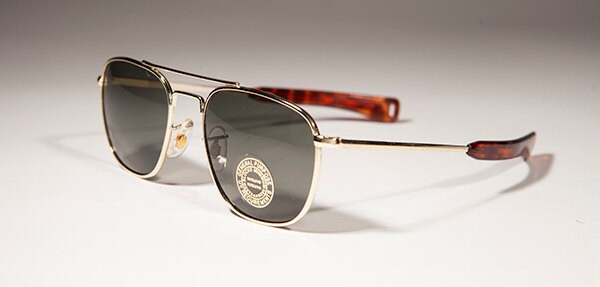 Vintage Square Aviator Sunglasses with Paddle Temples-Maverick – Haute ...