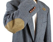 Popular items for elbow patch blazer on Etsy