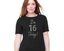 Popular items for 16th birthday shirt on Etsy