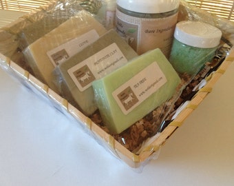 Spa gift basket | Etsy