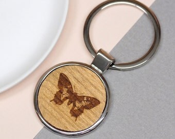 Laser cut keychain | Etsy