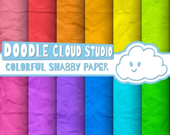 Light Wood digital paper Shabby Old Wood by DoodleCloudStudio