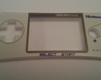 Custom Game Boy Micro DMG Style Faceplate