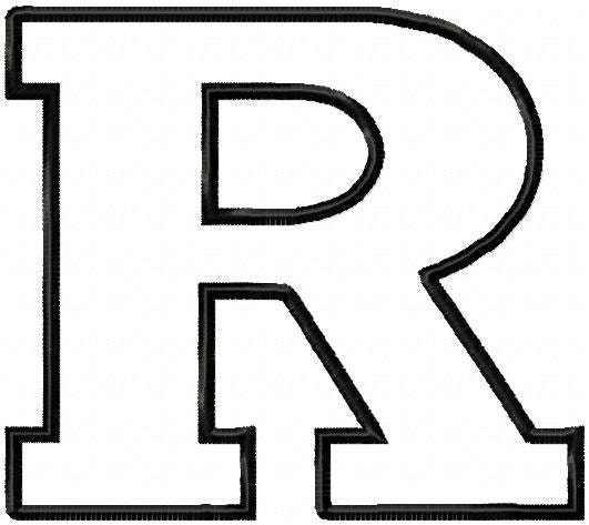 Rutgers Applique from MMEmbroidery1 on Etsy Studio