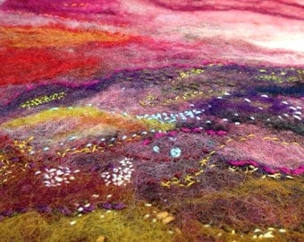 Felted landscapes | Etsy
