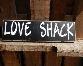 Love shack sign | Etsy