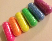 Sparkle Caps glitter filled capsule pills and other by SparkleCaps