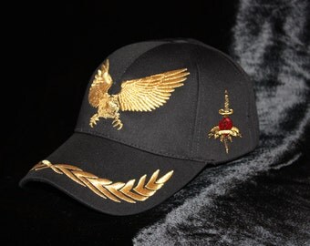 American Eagle Baseball Cap Men White Sport by CharlesKingParis