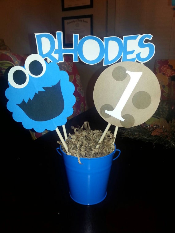 cookie-monster-centerpieces