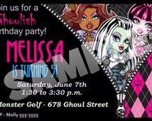 Popular items for monster high card on Etsy